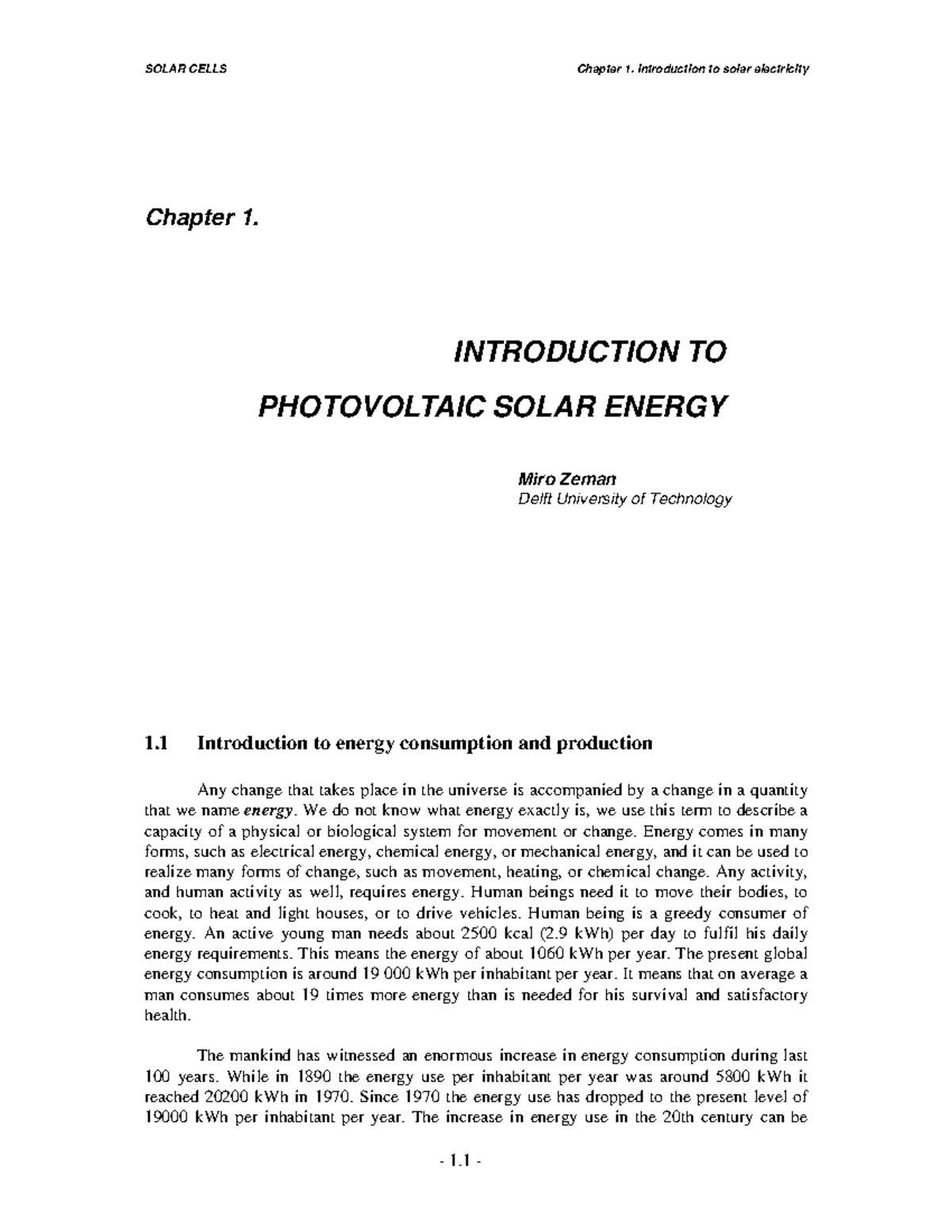 Solar-Cells-R1-CH1 Intro to PV solar energy - Chapter 1. INTRODUCTION ...