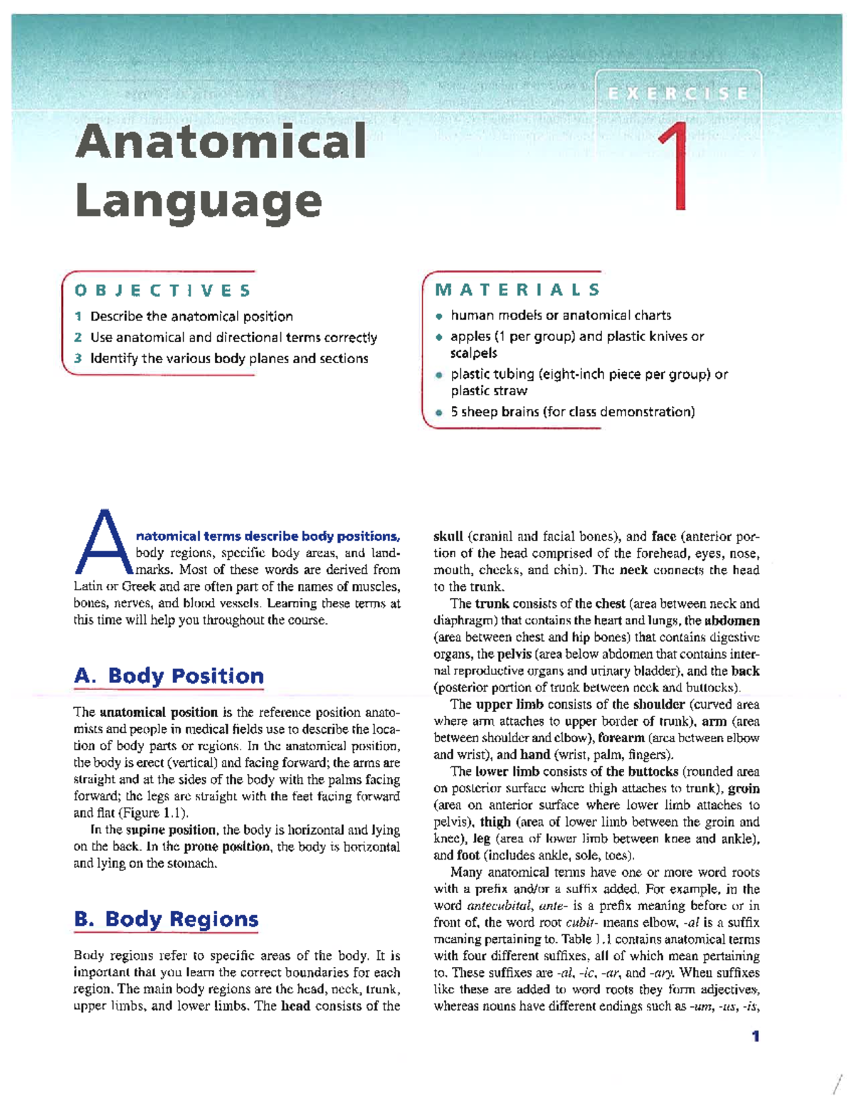 Lab Manual Exercises 1,2,3 - BSC 2093C - Studocu