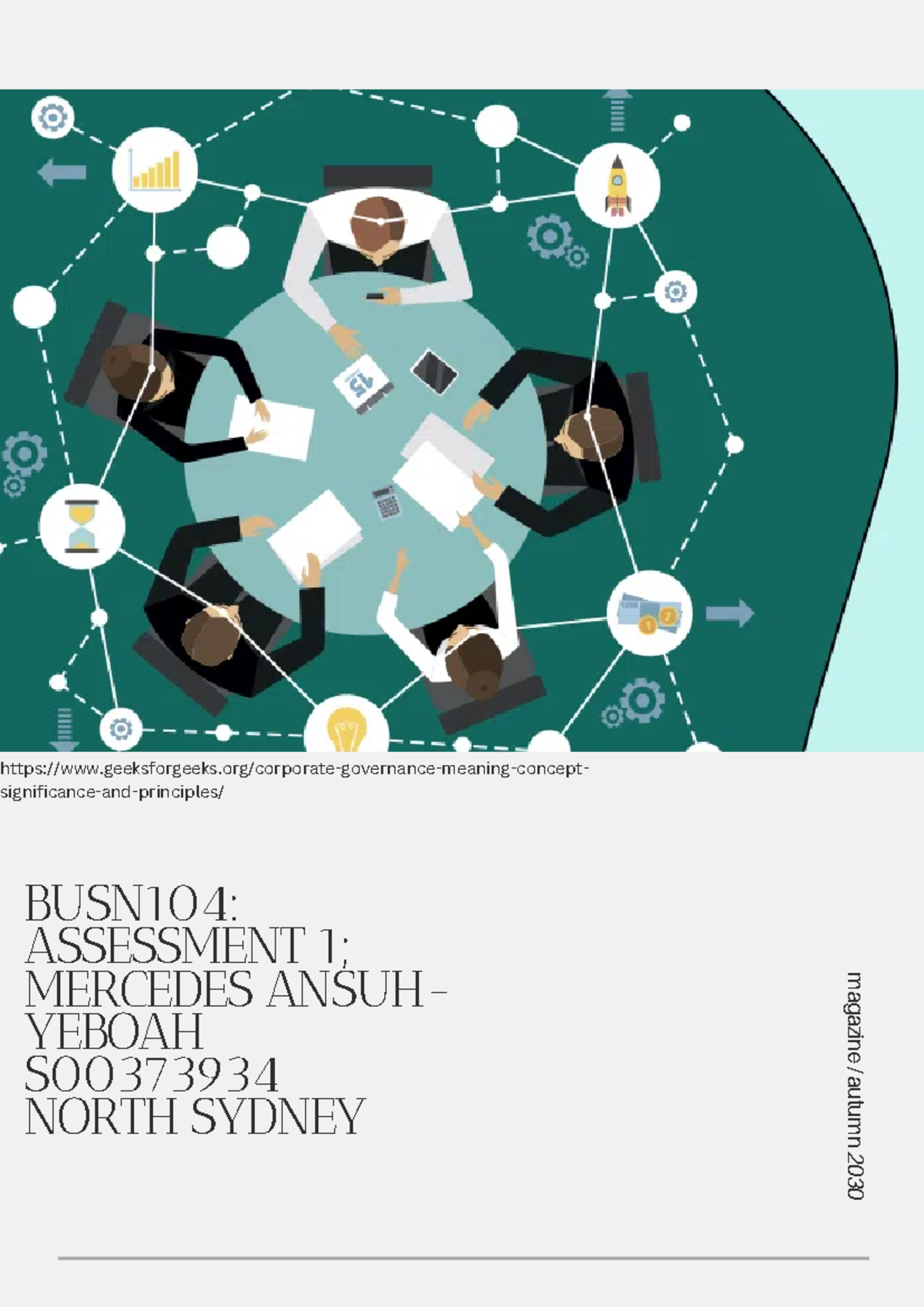 Assignment 1 submission point: Written opinion editorial ...