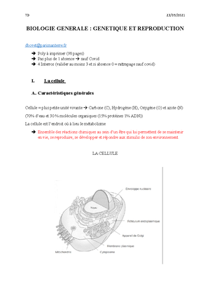 Chapitre 4 - Génétique - CHAPITRE 4 : ÉLÉMENTS DE GÉNÉTIQUE - 10/ 4 ...