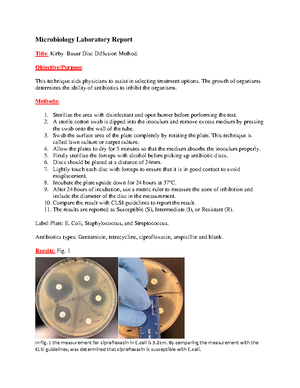 The Triple Sugar Iron - Lab - The Triple Sugar Iron (TSI) Test ...