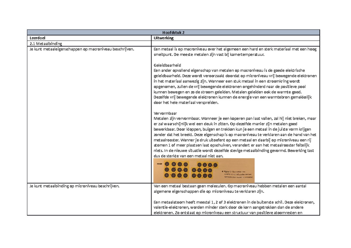 Hoofdstuk 2 leerdoelen - Hoofdstuk 2 Leerdoel Uitwerking 2 ...