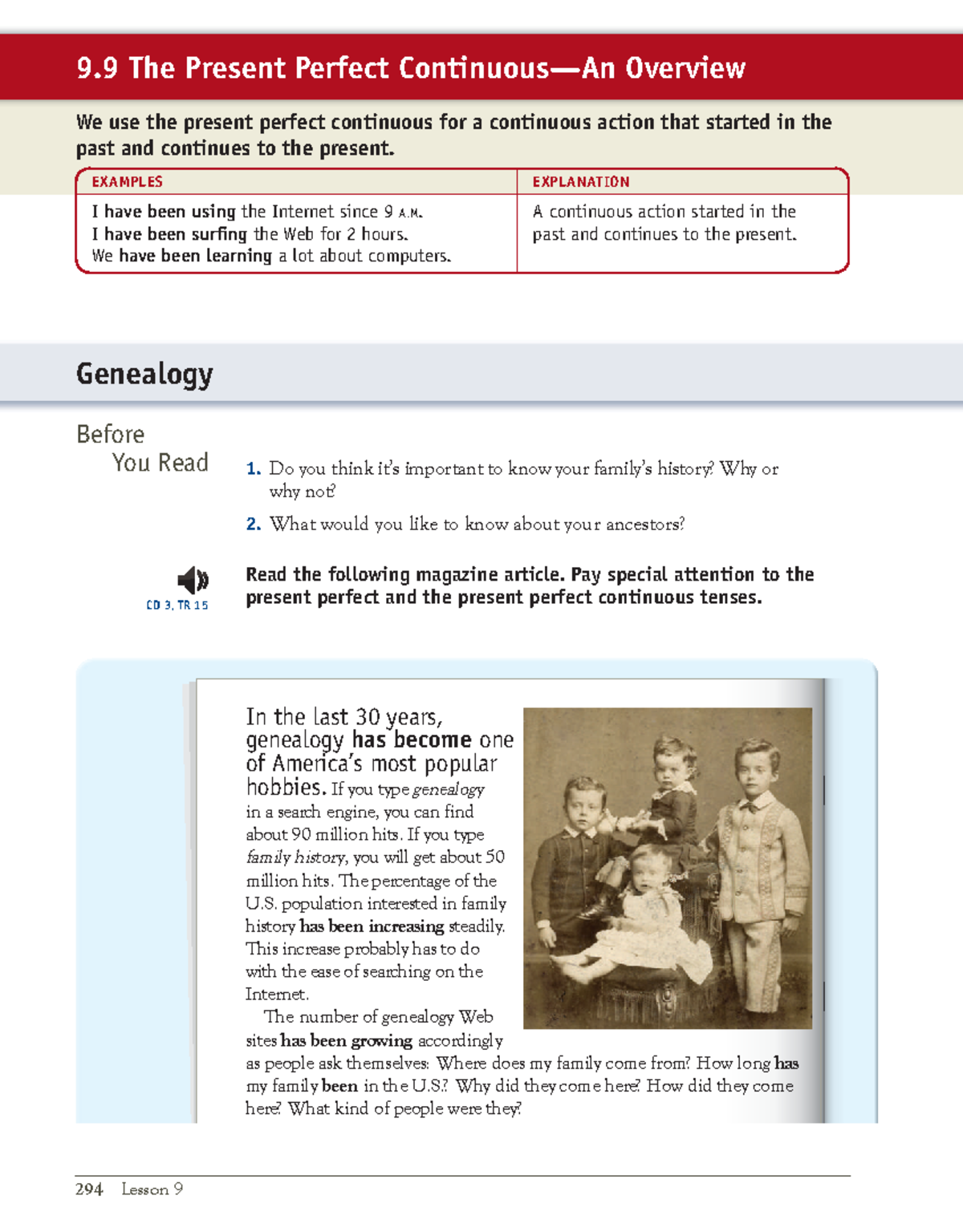 PRESENT PERFECT CONTINUOUS QUESTIONS YOUR PRACTICE N3 - 294 Lesson 9 1 ...