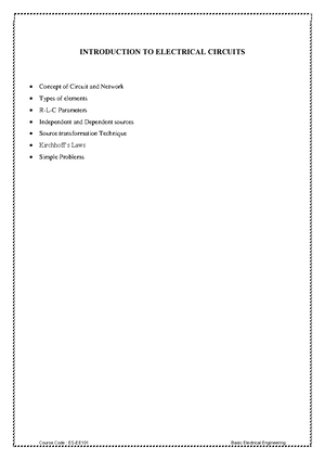AC Circuit - Basic Electrical Engineering Lab - Studocu