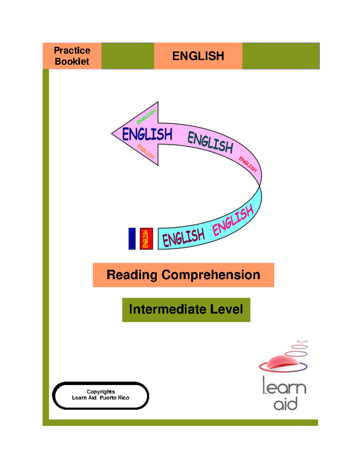 Pre Intermediate Reading Comprehension Booklet ENGLISH Reading