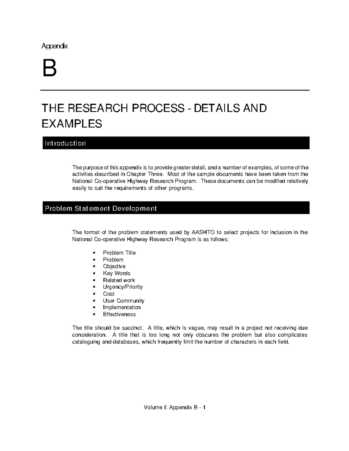 V1appendixb - Appendix B THE RESEARCH PROCESS - DETAILS AND EXAMPLES ...