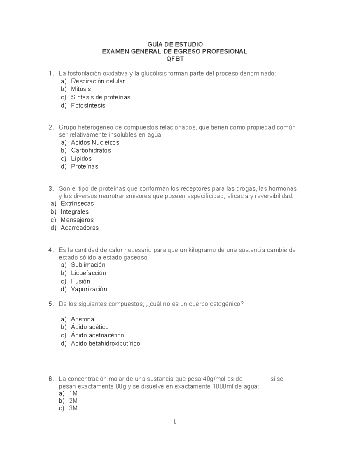 EGEP guia de estudio 2023-2 - GUÍA DE ESTUDIO EXAMEN GENERAL DE EGRESO ...