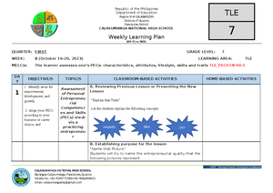 G4-G6 Class-Program - Department of Education Region II – Cagayan Valley Schools Division of ...