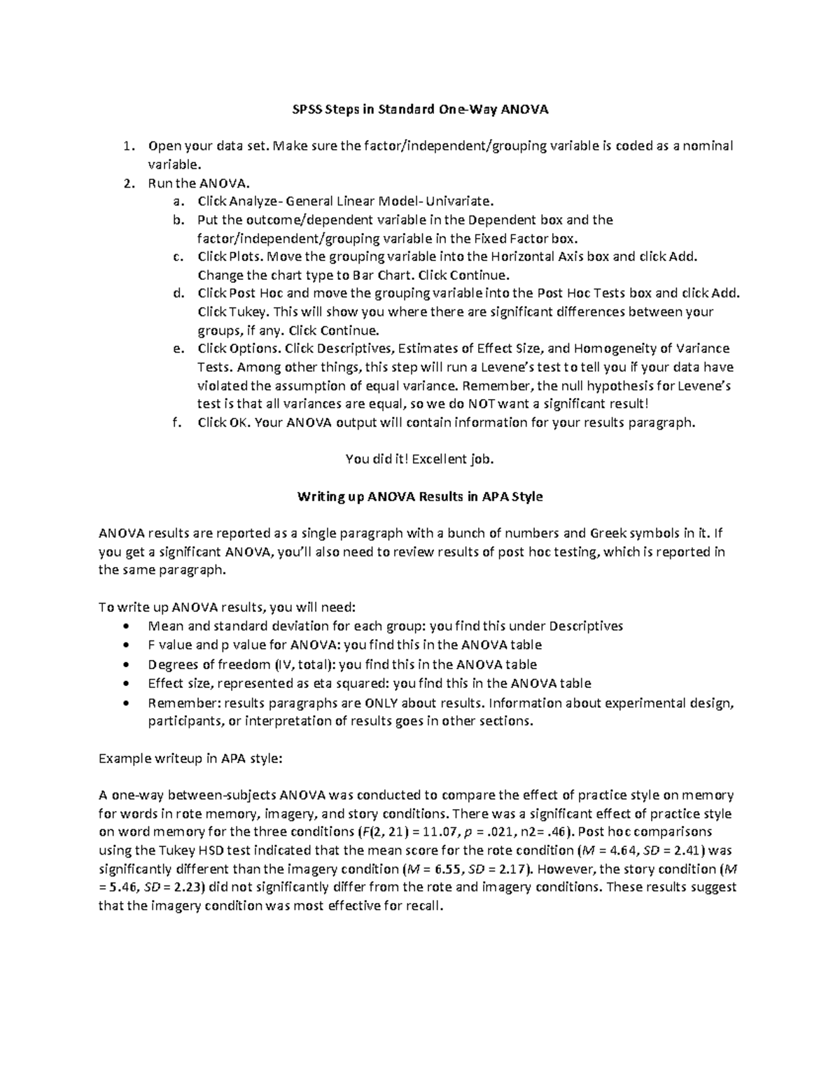 SPSS Steps In One Way Anova SPR2022 SPSS Steps In Standard One Way spss-steps-in-one-way-anova-spr2022-spss-steps-in-standard-one-way