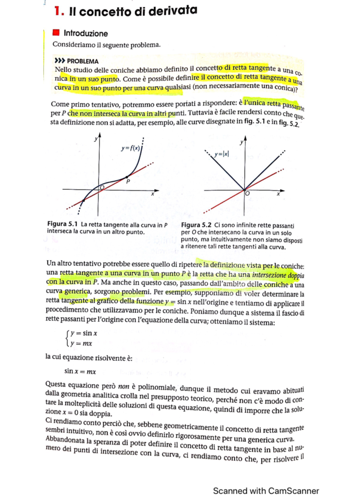 Le derivate - Matematica (Scientifico) - Tradizionale - Studocu