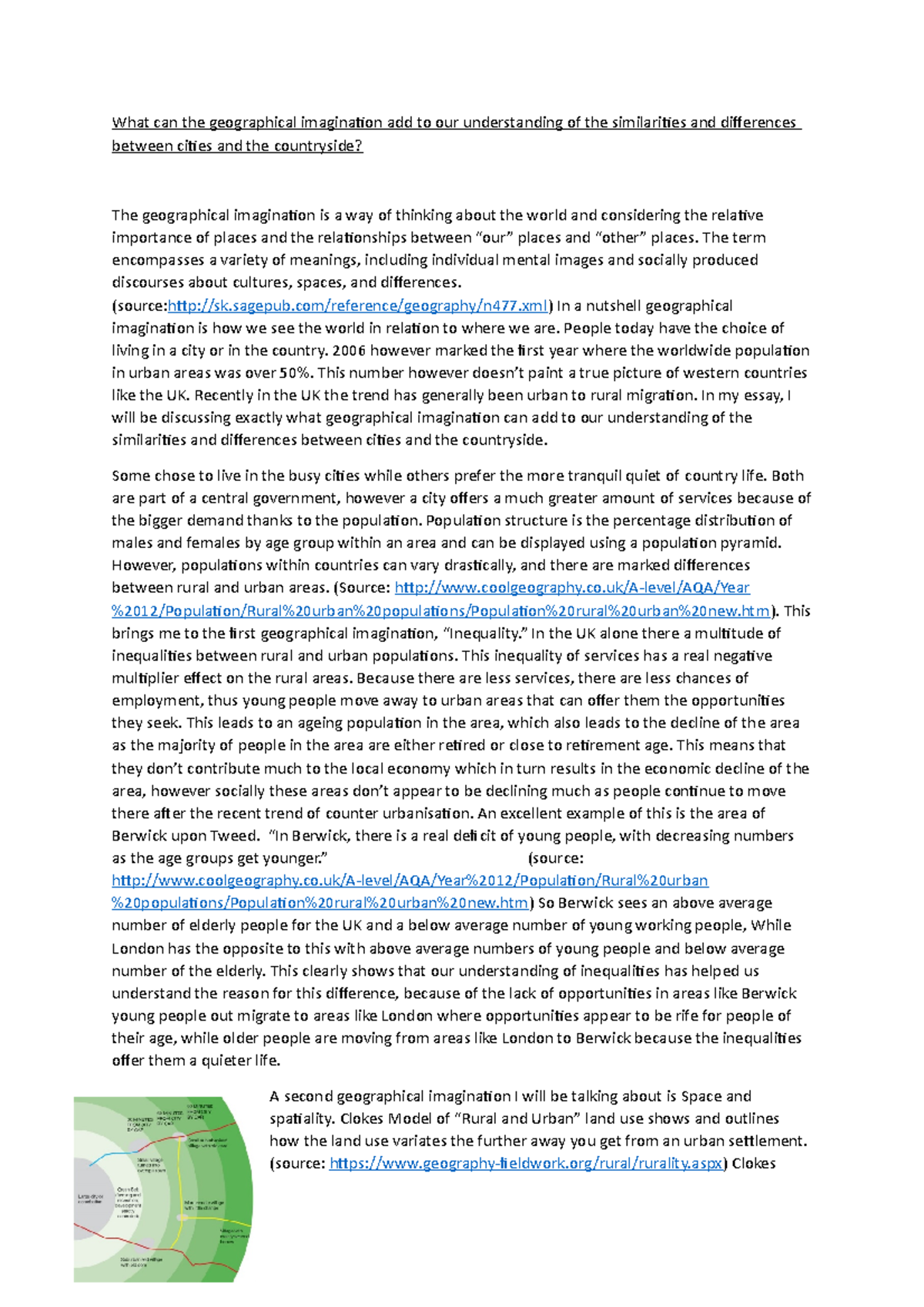 What can the geographical imagination add to our understanding of the ...