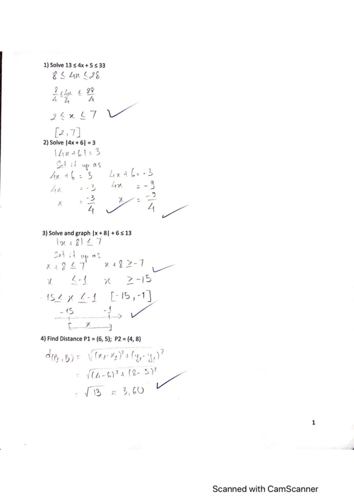Test Chapter 1-2 - MAC 1105 - Studocu