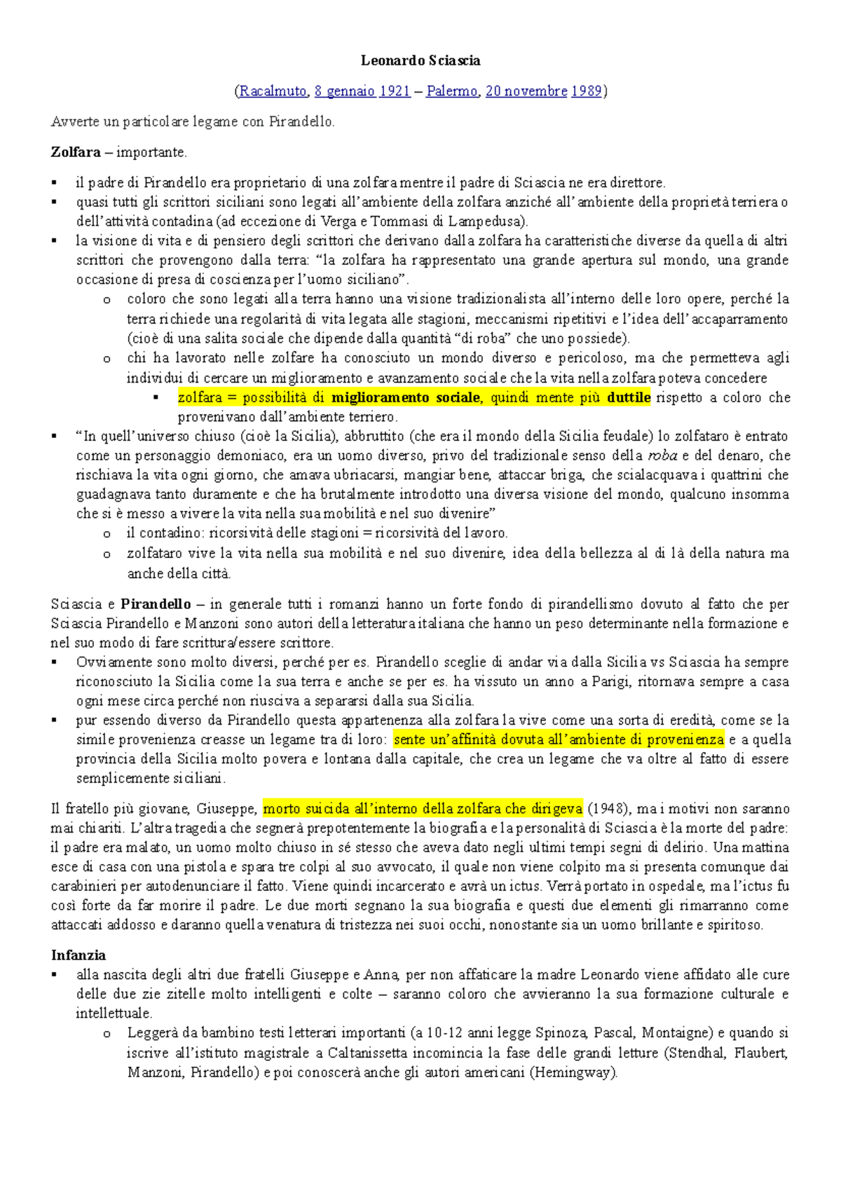 A Ciascuno IL SUO - Sciascia - Leonardo Sciascia (Racalmuto, 8 gennaio ...