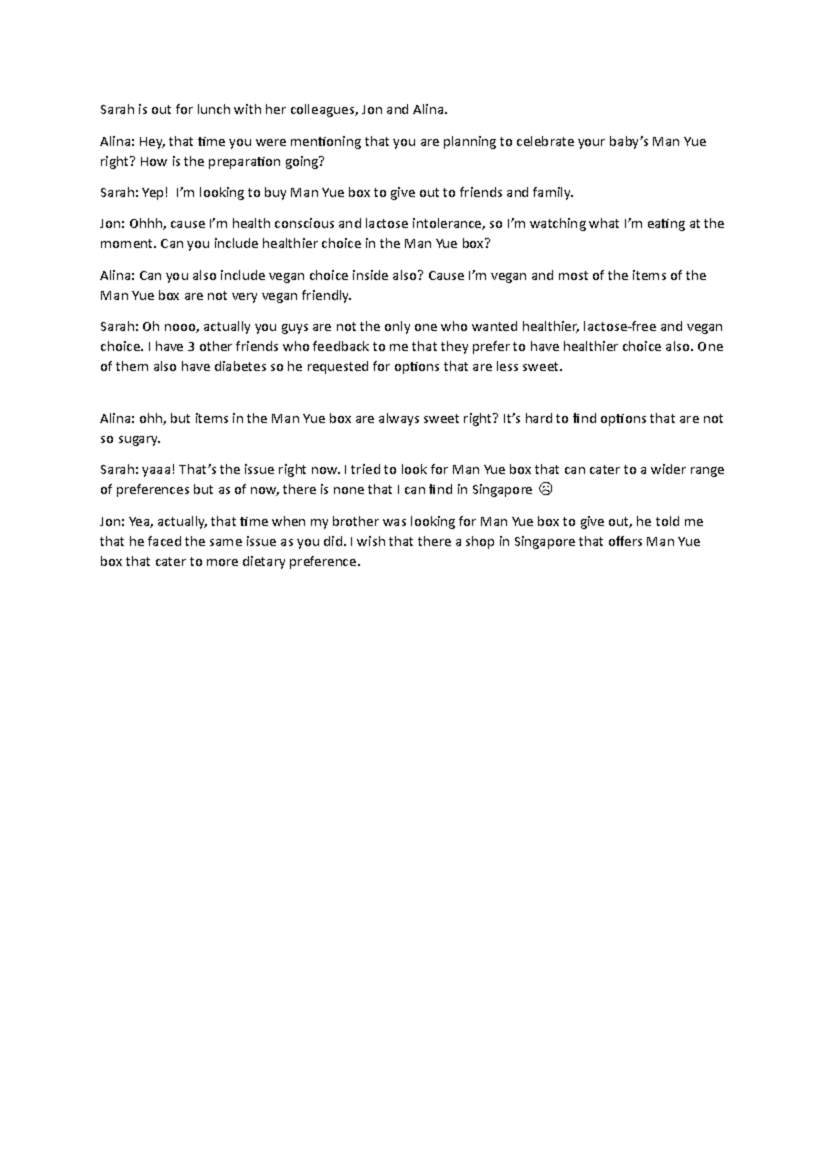 Role play idea - Role play idea that i came up with based on the ...