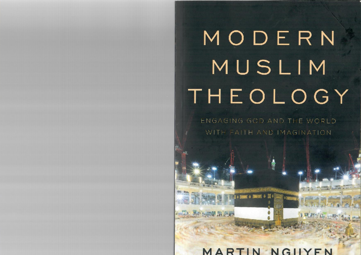 Modern Muslim Theology pdf - REL 111 - Studocu