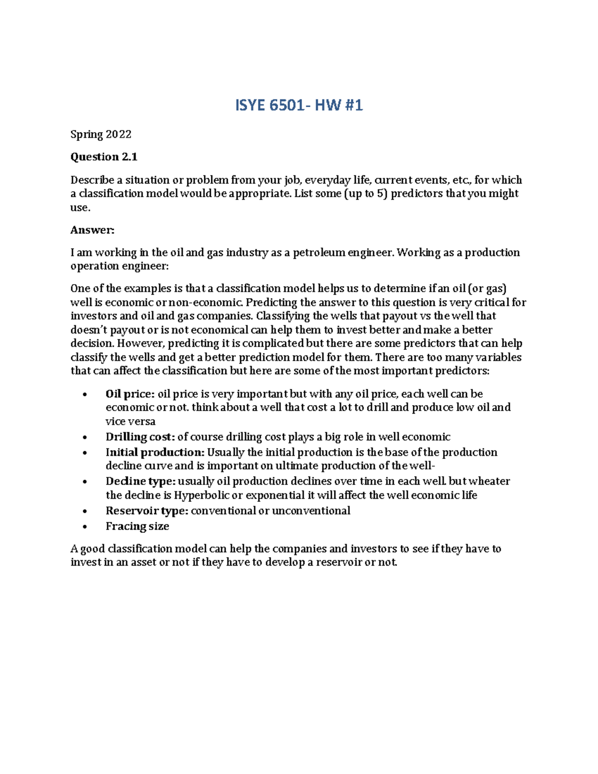 HW-1 -Rmarkdown - Homework - ISYE 6501- HW Spring 2022 Question 2 ...