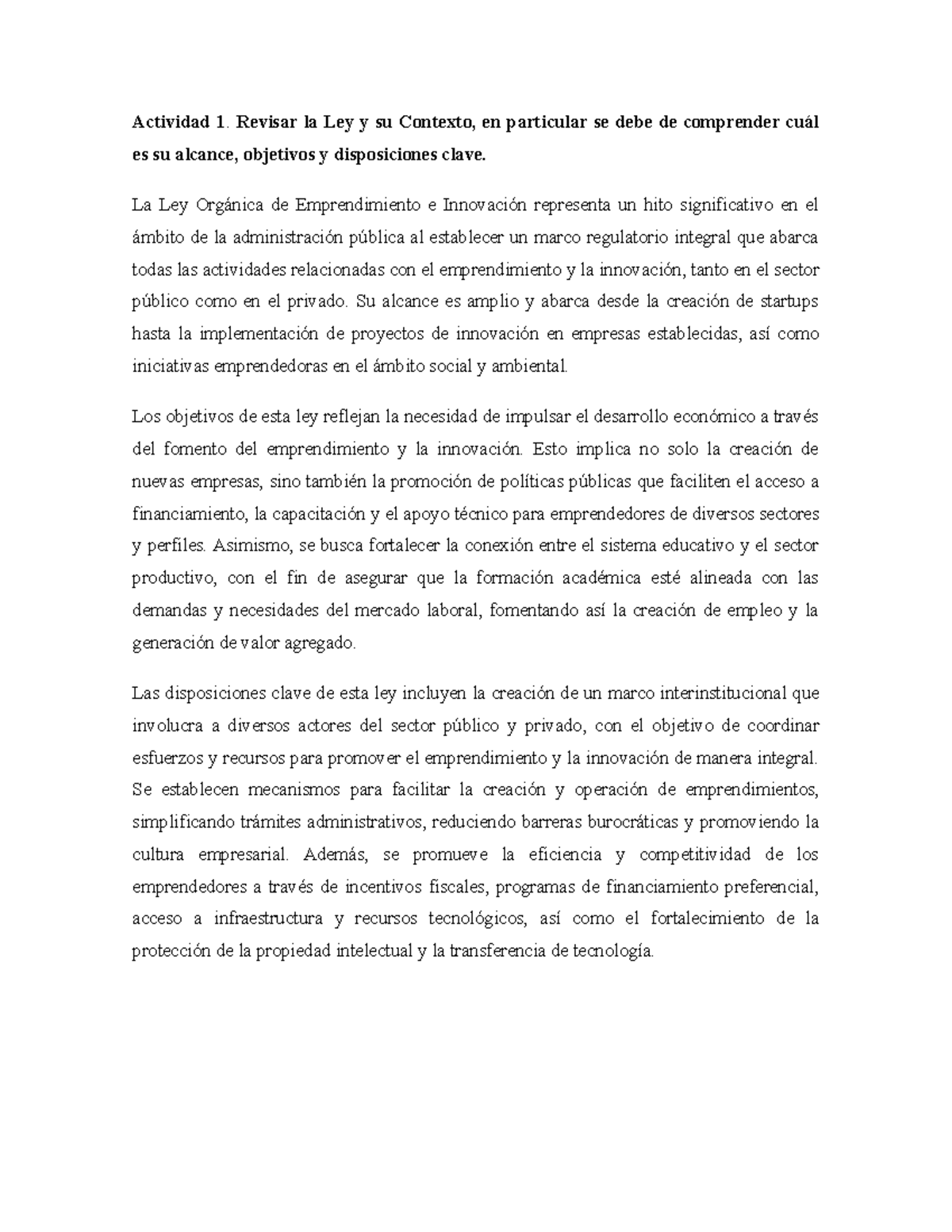 Vinculación - sdggdfg - Actividad 1. Revisar la Ley y su Contexto, en ...