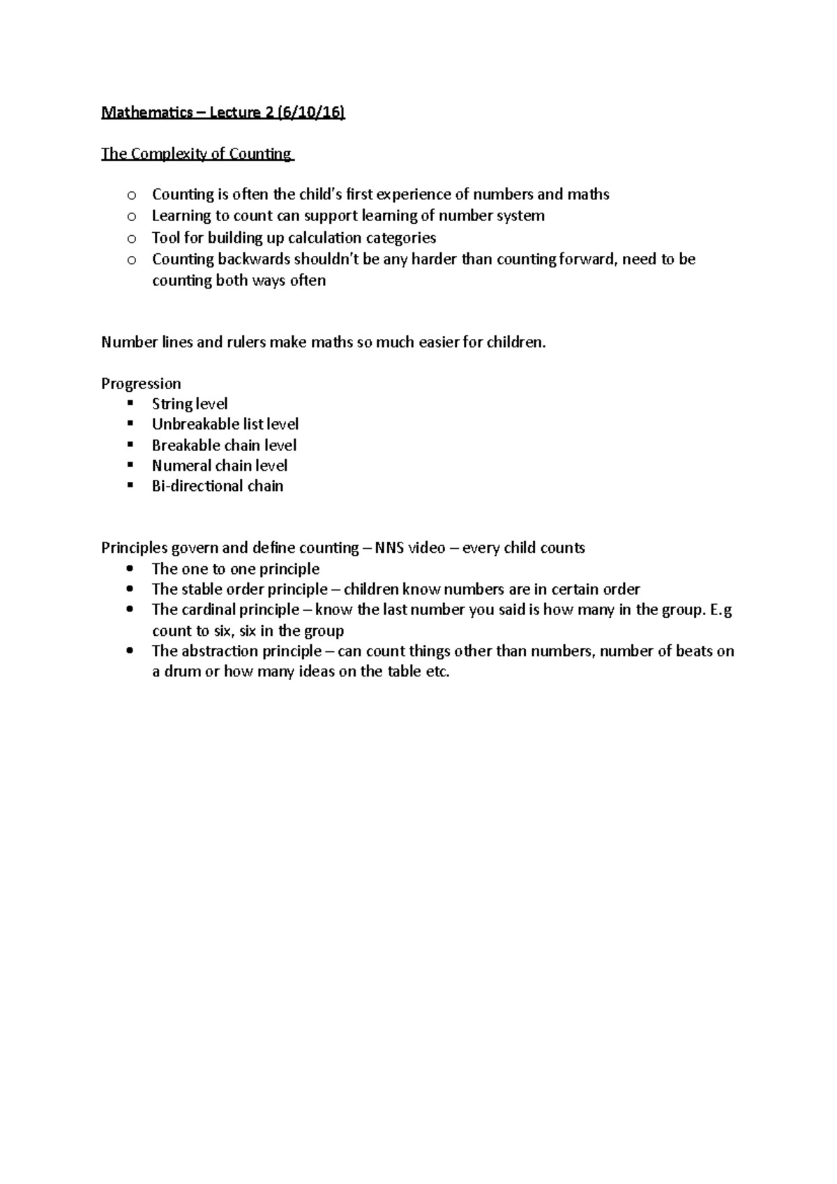 Lecture 2 Counting Mathematics Lecture 2 The Complexity Of Counting O O O O Counting Is