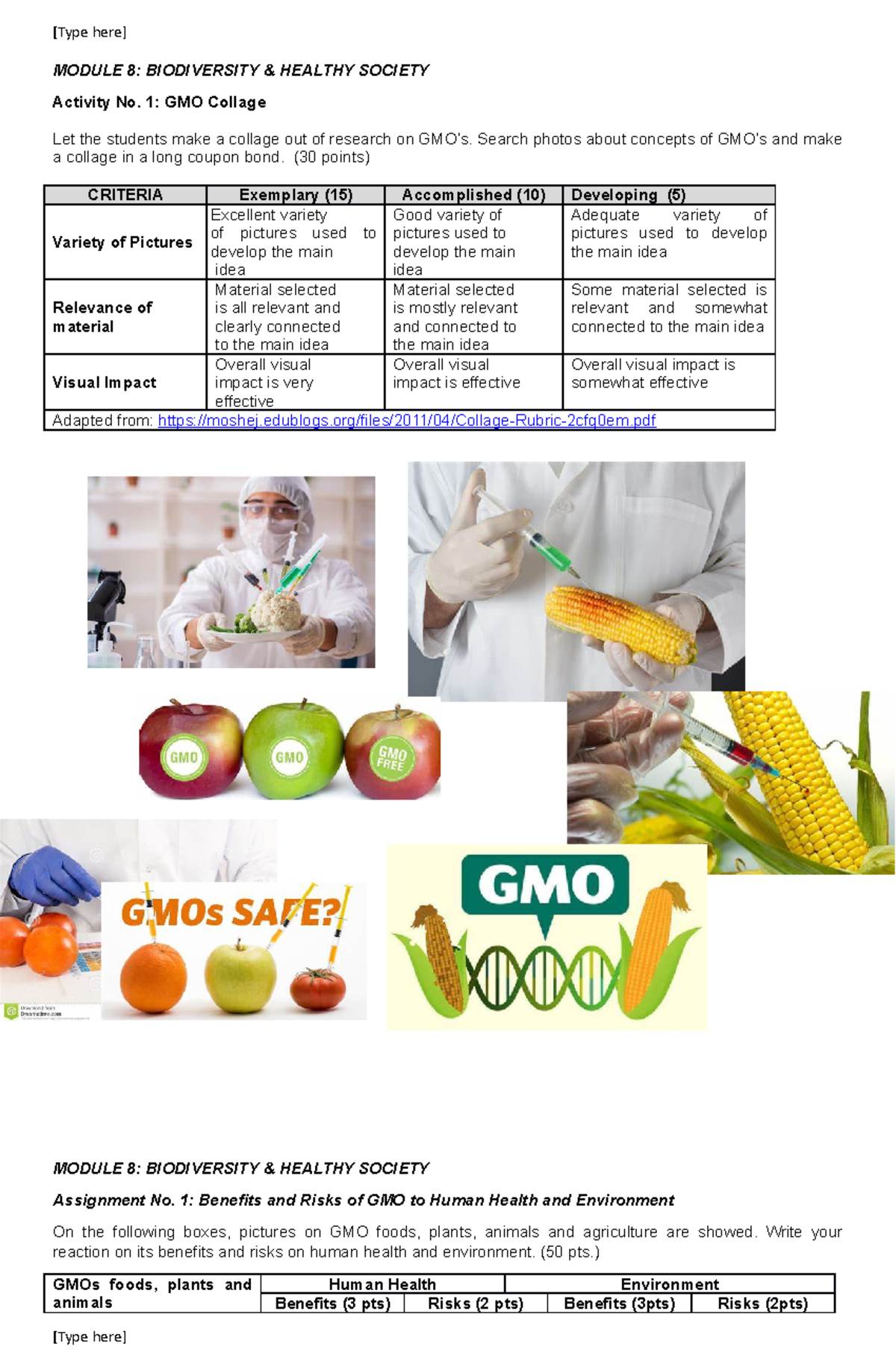 STS LA Module 8 - Science Technology and Society Lectures - MODULE 8 ...