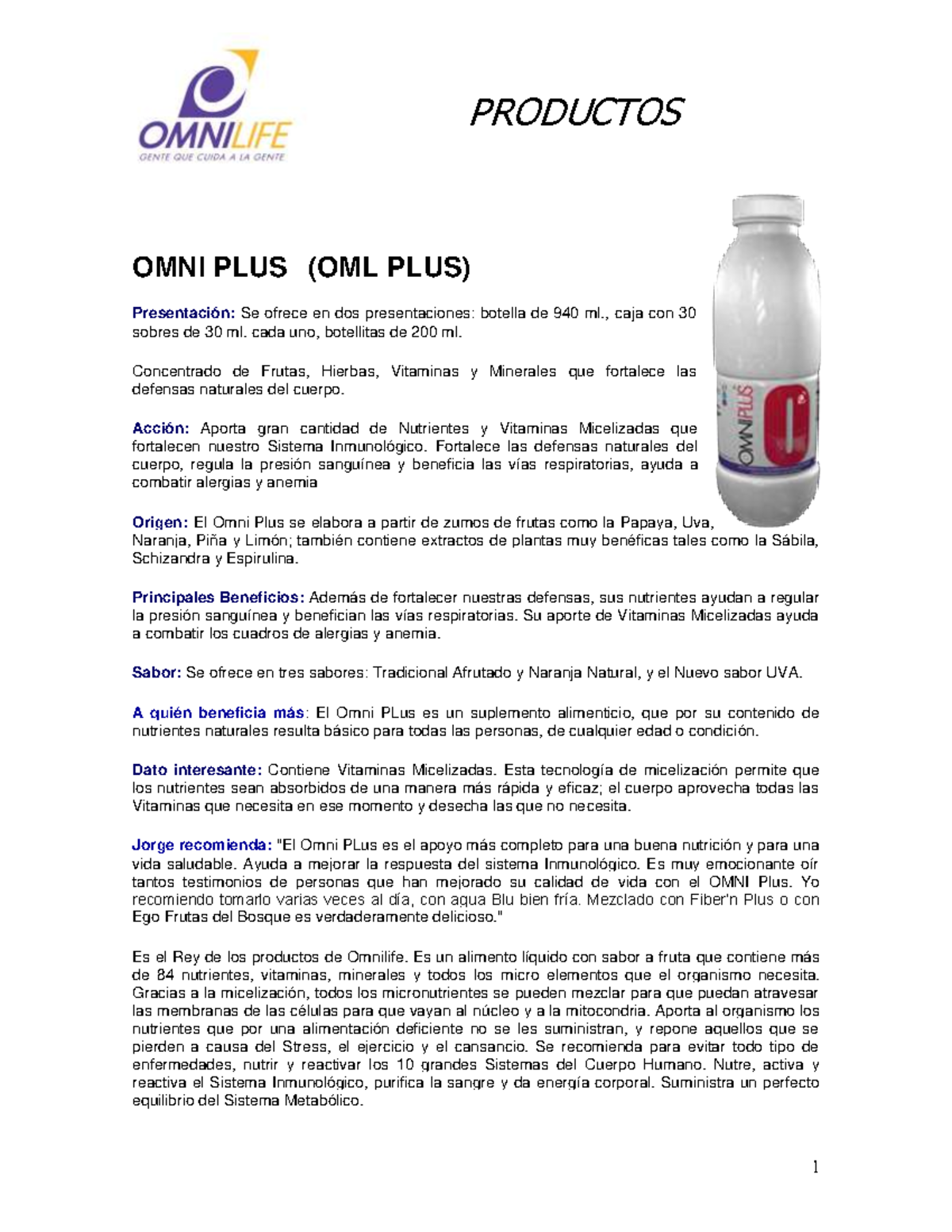 Manualdeproductos 150130213733 conversion gate02 - PRODUCTOS OMNI PLUS ...