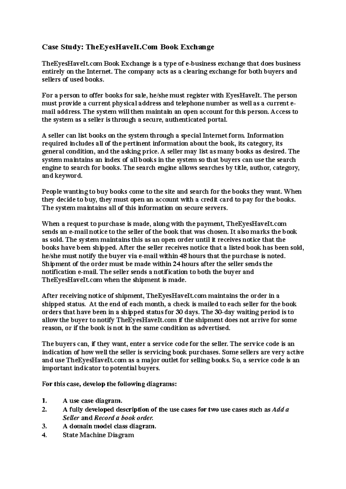 Case Study - Eyes Have It - Soloution - Case Study: TheEyesHaveIt Book ...