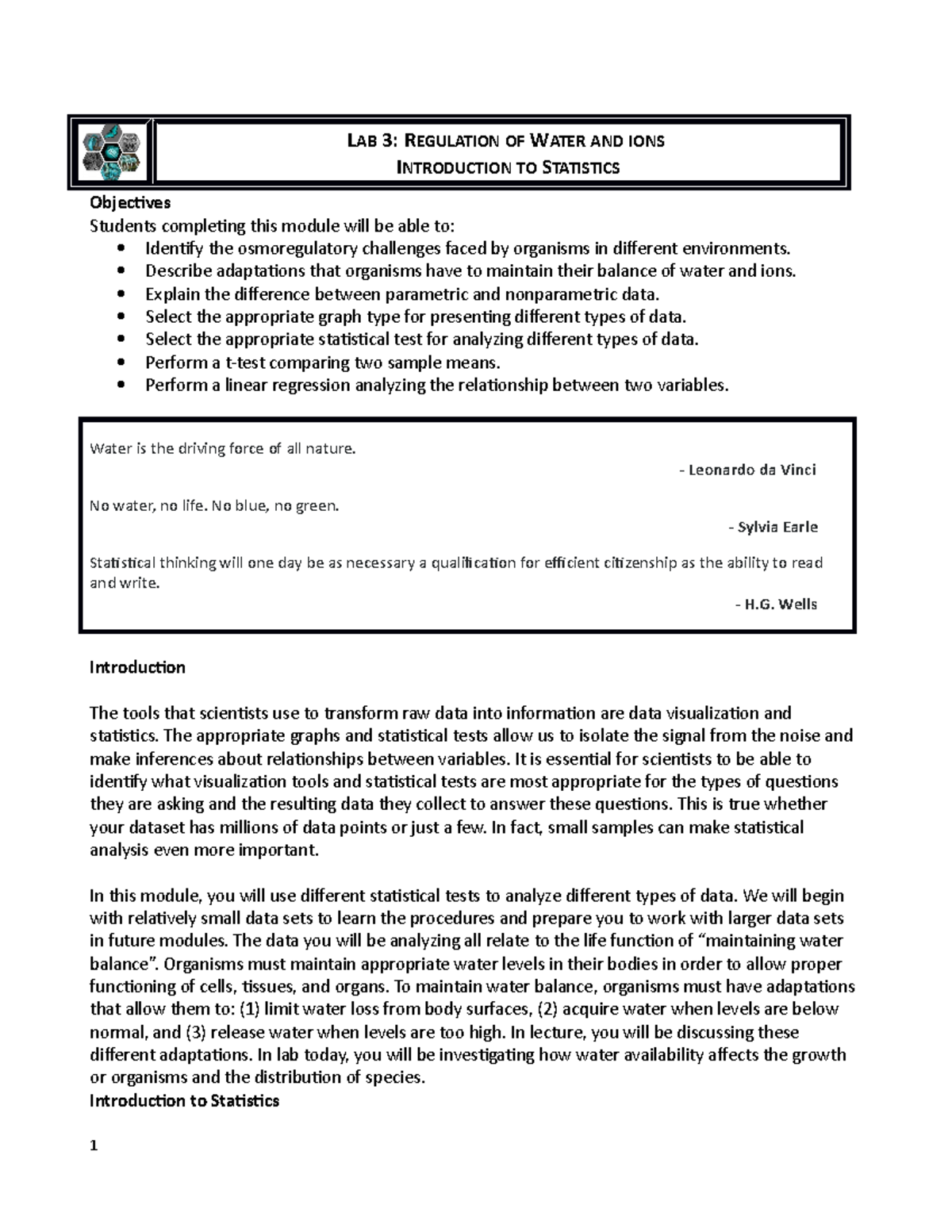 BIO 212 LAB- Lab 3 Submission - Objectives Students completing this ...