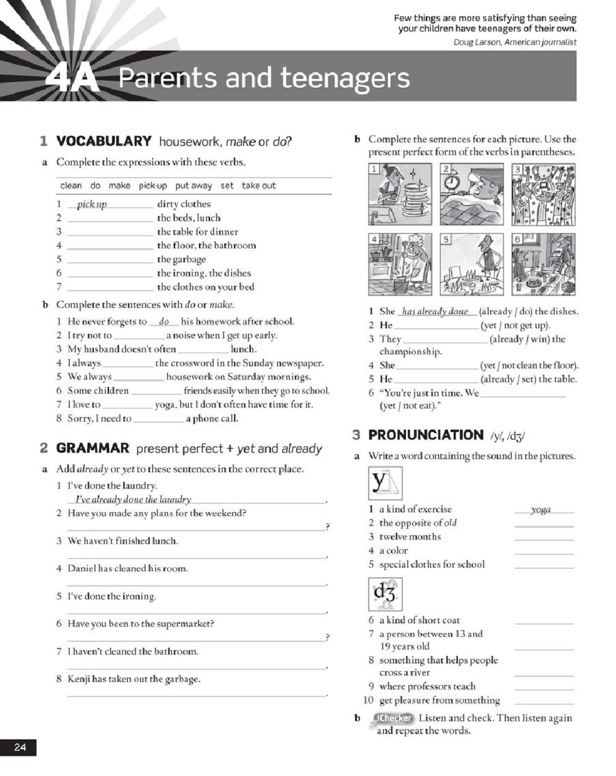 Hw - english homework from a book - inglés - Studocu