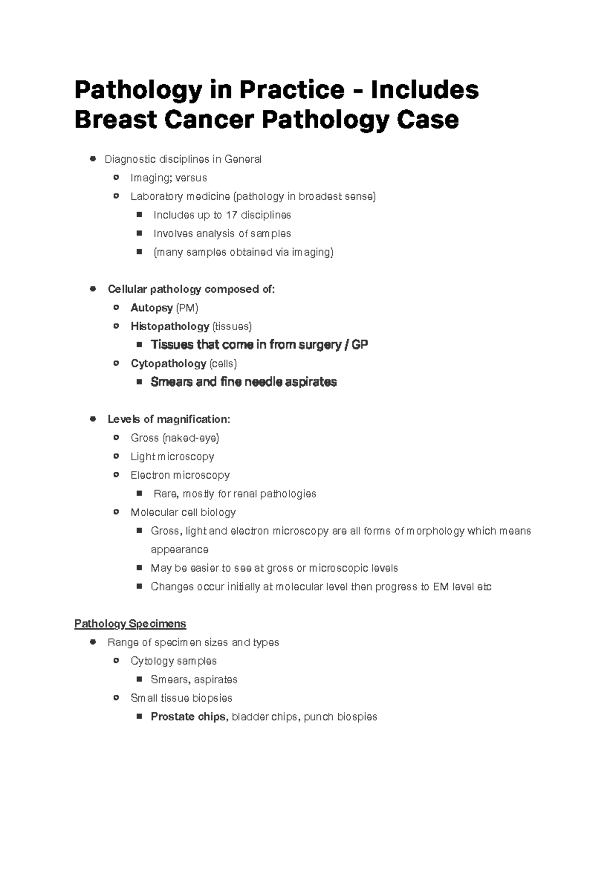 Pathology in Practice - Includes Breast Cancer Pathology Case - Pa t h ...