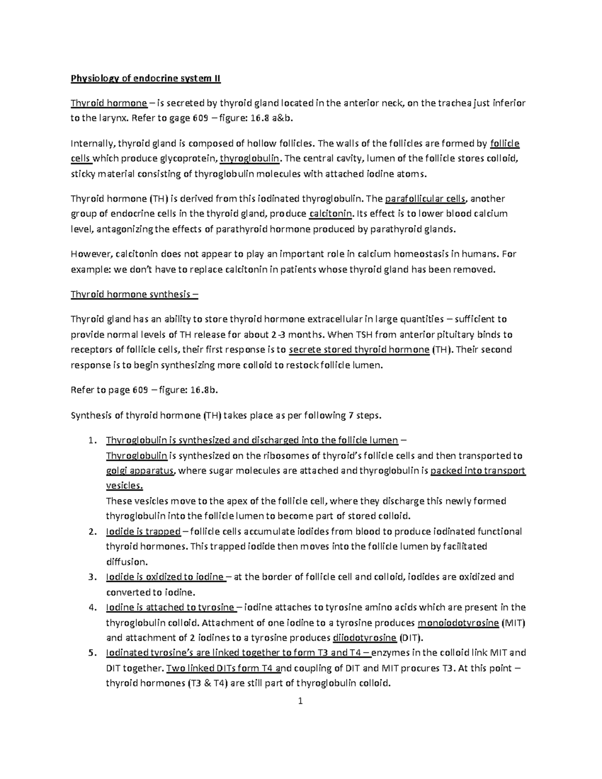 Part 2 endocrine physiology - Warning: TT: undefined function: 32 Warning: TT: undefined ...