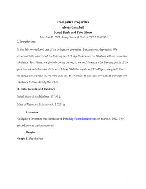 A back-titration lab report - Antacid Analysis: A Back-Titration Alexis ...