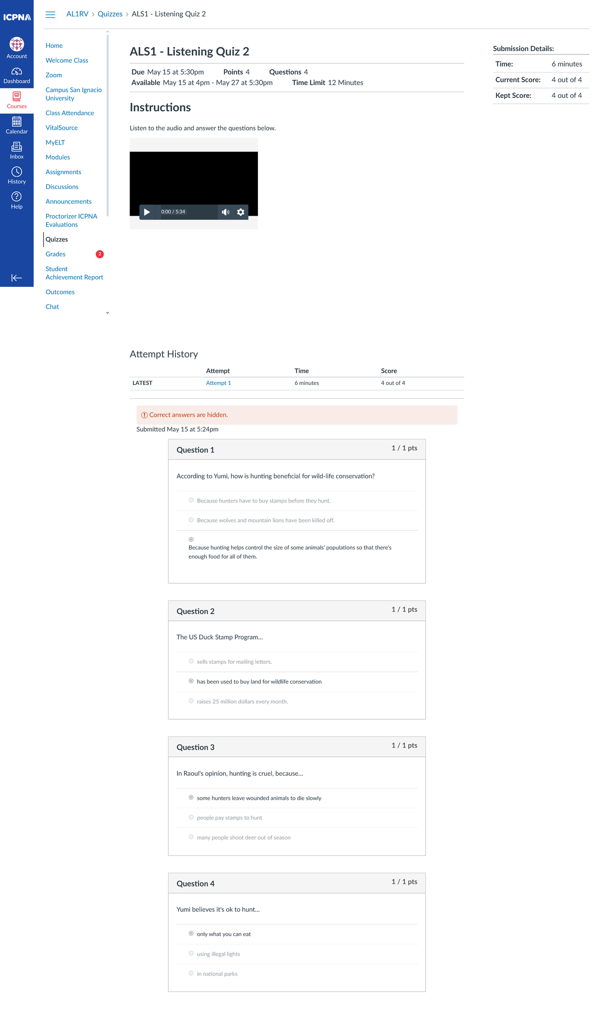 ALS1 - Listening Quiz 2 Virtual 202405 Avanzado 7 16 00-17 30 - AL1RV ...