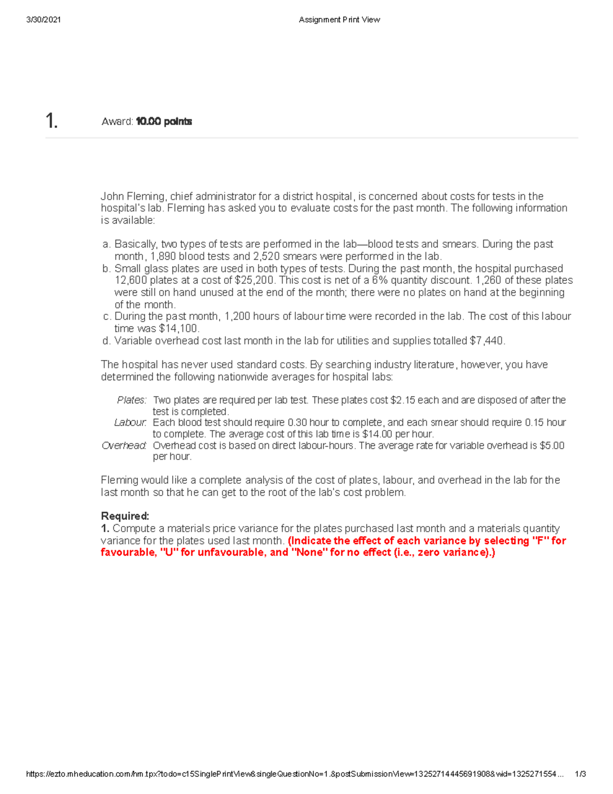 Mod12 - Exercises - 3/30/2021 Assignment Print View - Studocu