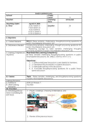 English-10-reviewer - english reviewer for grade 10 - ENGLISH 10 ...