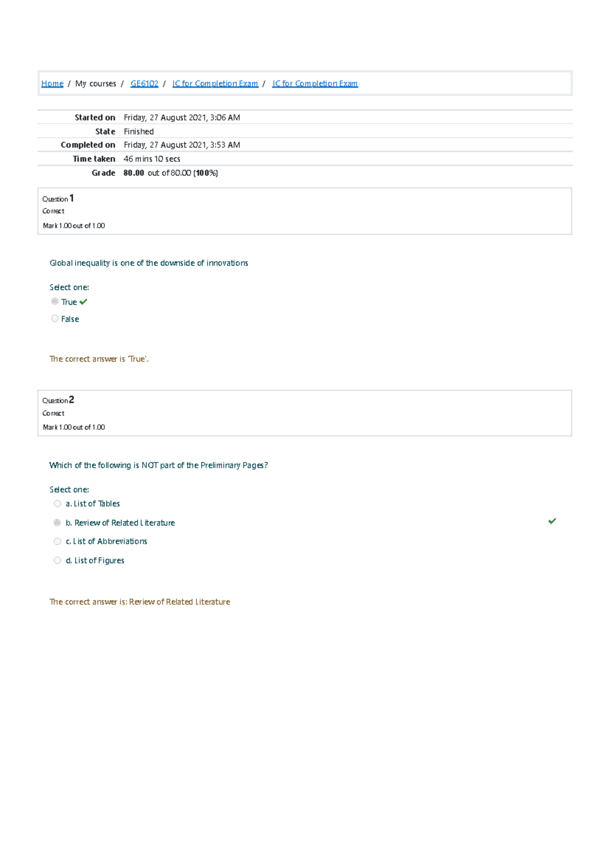 The Contemporary World- Final Exam Study Materials - Studocu