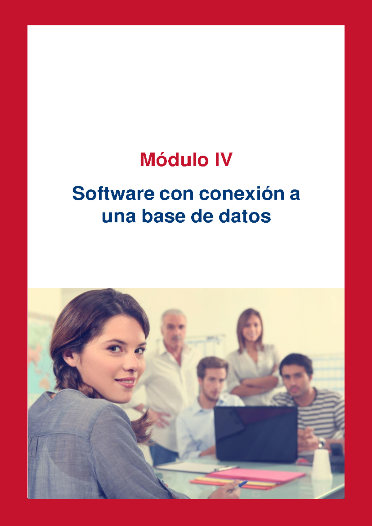 U4 JAVA2 - java unidad 4 - Módulo IV Software con conexión a una base ...