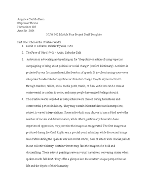 [Solved] What are three examples of creative works - Self Society and ...