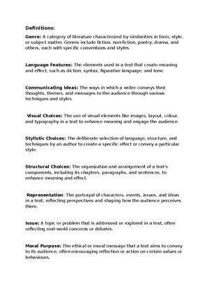 Comprehending Section- How To - English ATAR Comprehending Revision ...