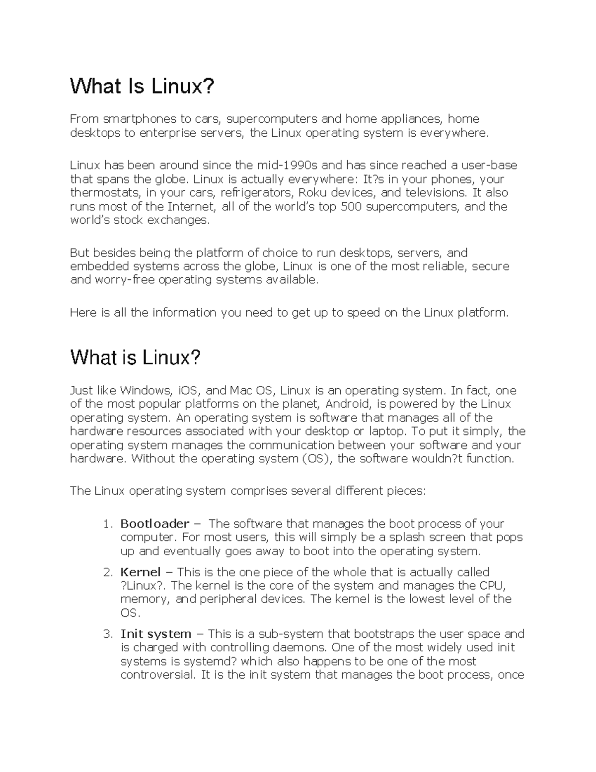 Y ,s3,1j2e4wwd2 - Pogi - What Is Linux? From smartphones to cars ...