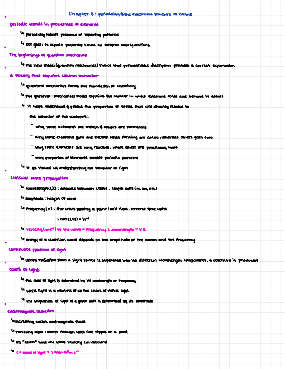 periodicity and the electronic structure of atoms - Chapter 5 ...