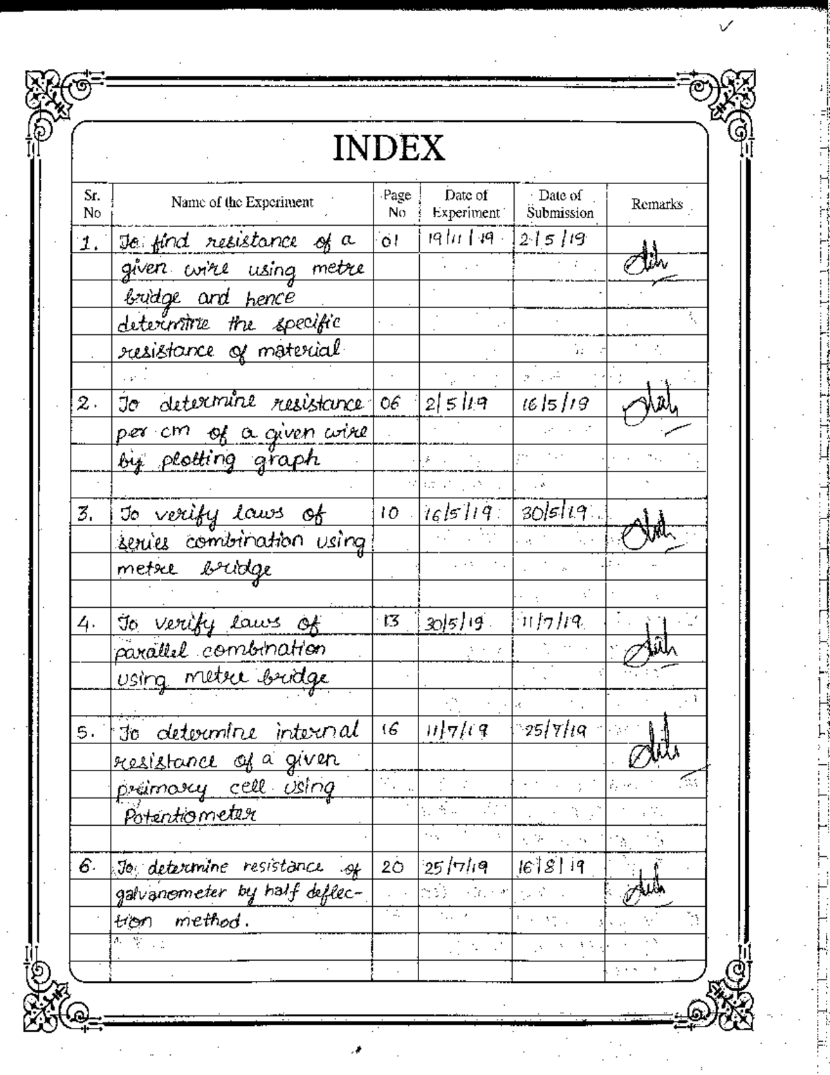 XII Practical FILE - Physics SL - Studocu