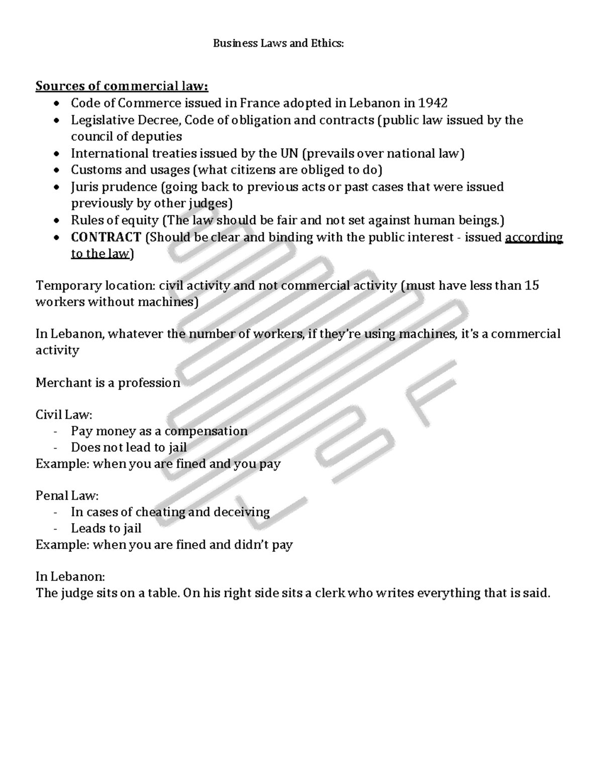 Notes Business Laws And Ethics Sources Of Commercial Law Code Of notes-business-laws-and-ethics-sources-of-commercial-law-code-of