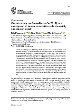 Aesthetic sensitivity to curvature in real objects and abstract designs ...