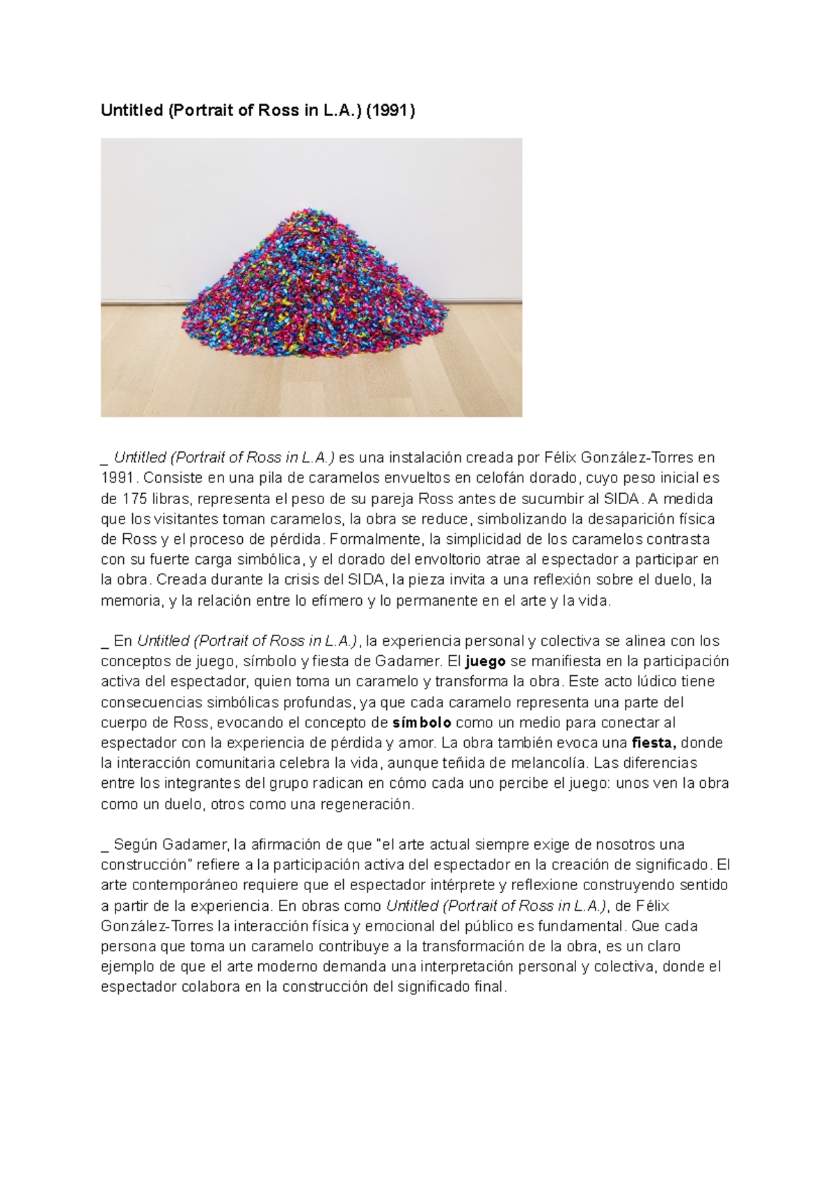 Pdesarrollo UVA6 - Uva6 - Untitled (Portrait of Ross in L.) (1991 ...