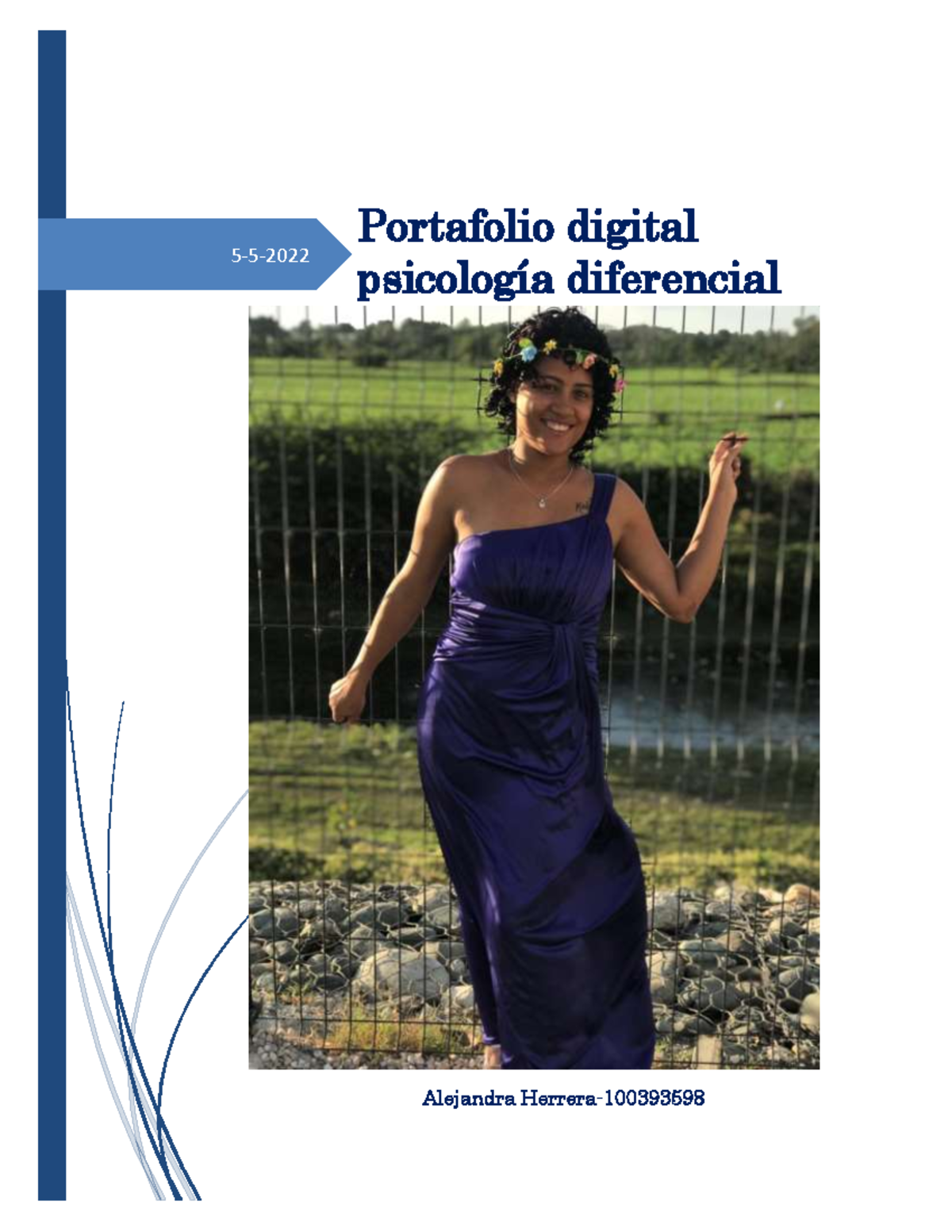 Portafolio - 5-5- Portafolio digital psicología diferencial Alejandra Herrera- 100393598 Nombre ...