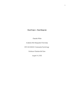 2-2 Annotated Bibliography: Context and Infrastructure - Andrea Hickman July 10, 2022 2-2 ...