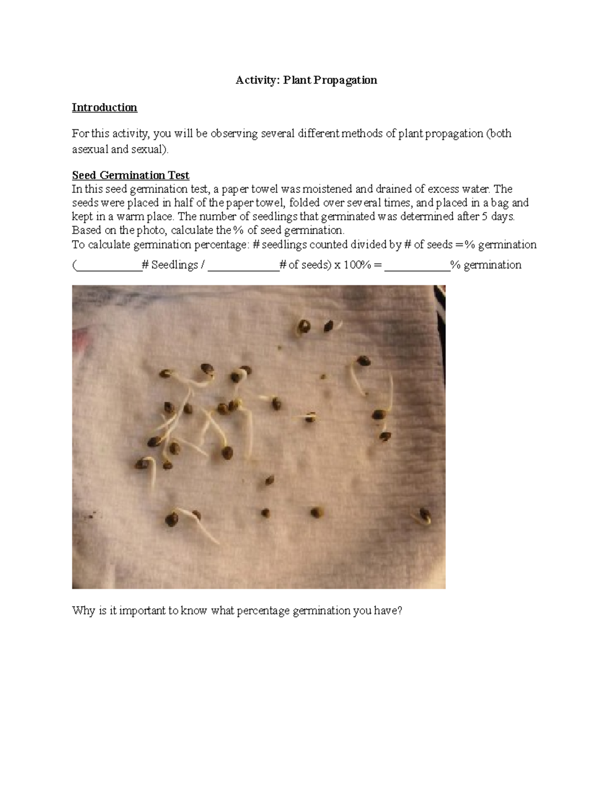 Activity-Plant Propagation-2 - Activity: Plant Propagation Introduction ...