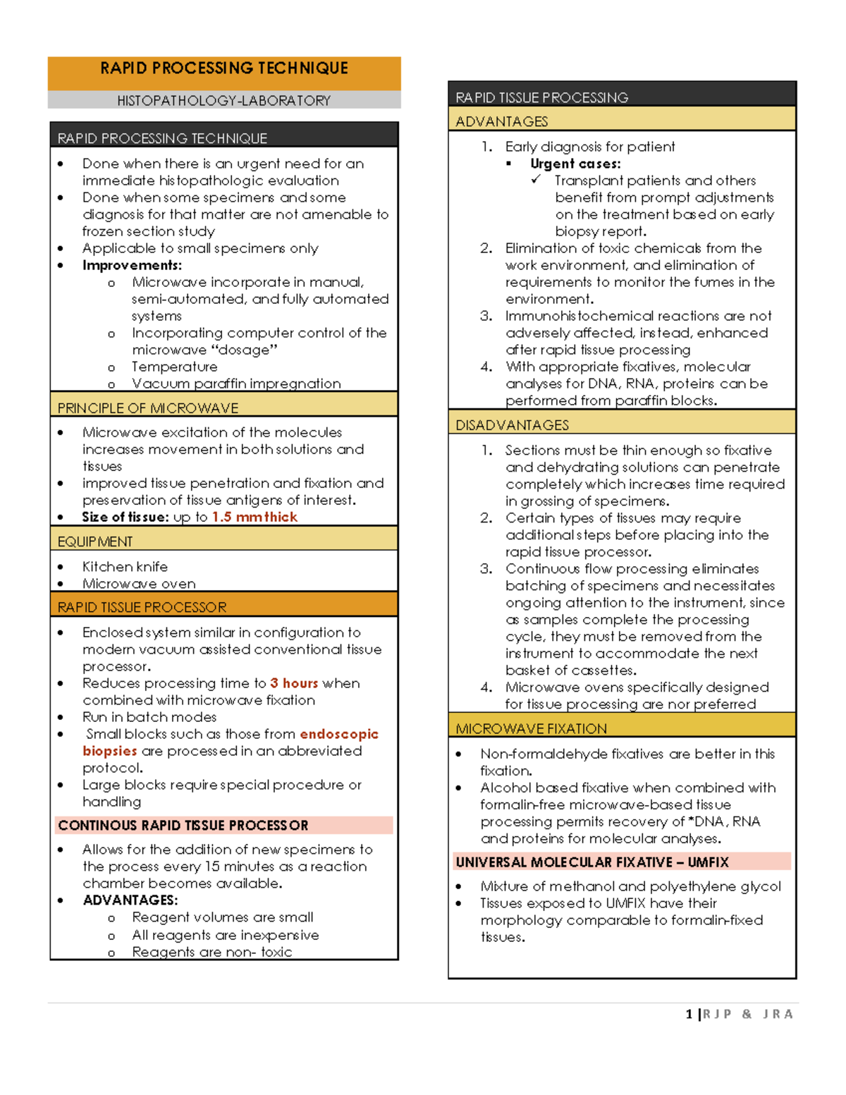 Medtech Transes - RAPID PROCESSING TECHNIQUE HISTOPATHOLOGY-LABORATORY ...