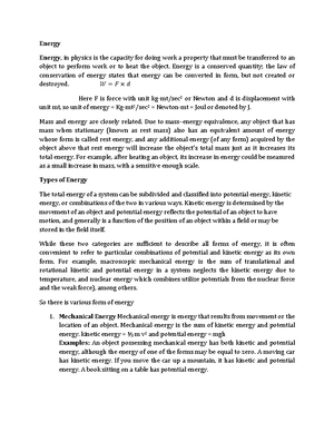 Energy in Phase Change - Phase change energy conversion A phase change ...