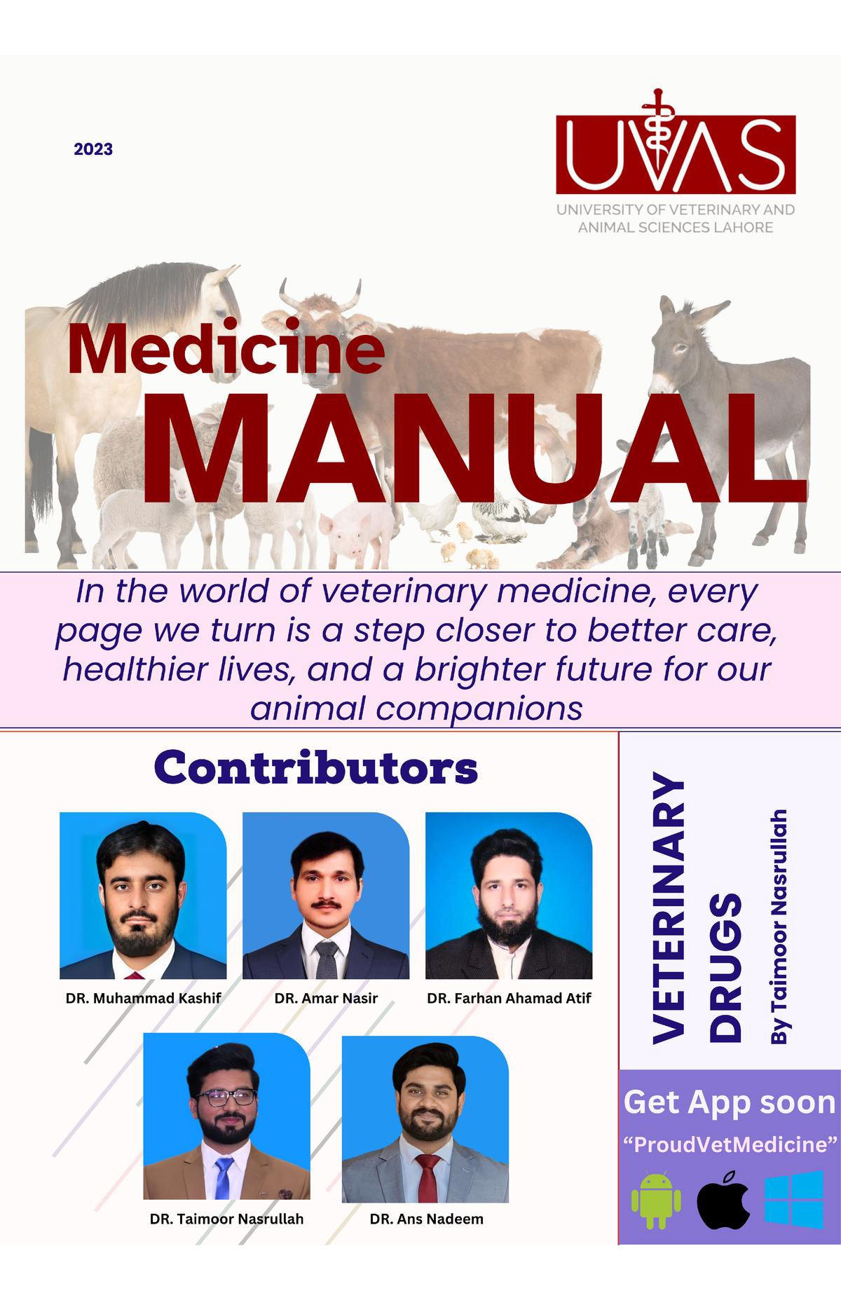 CVAS Vet Professional hand book 2023 updated by Taimoor Narullah ...