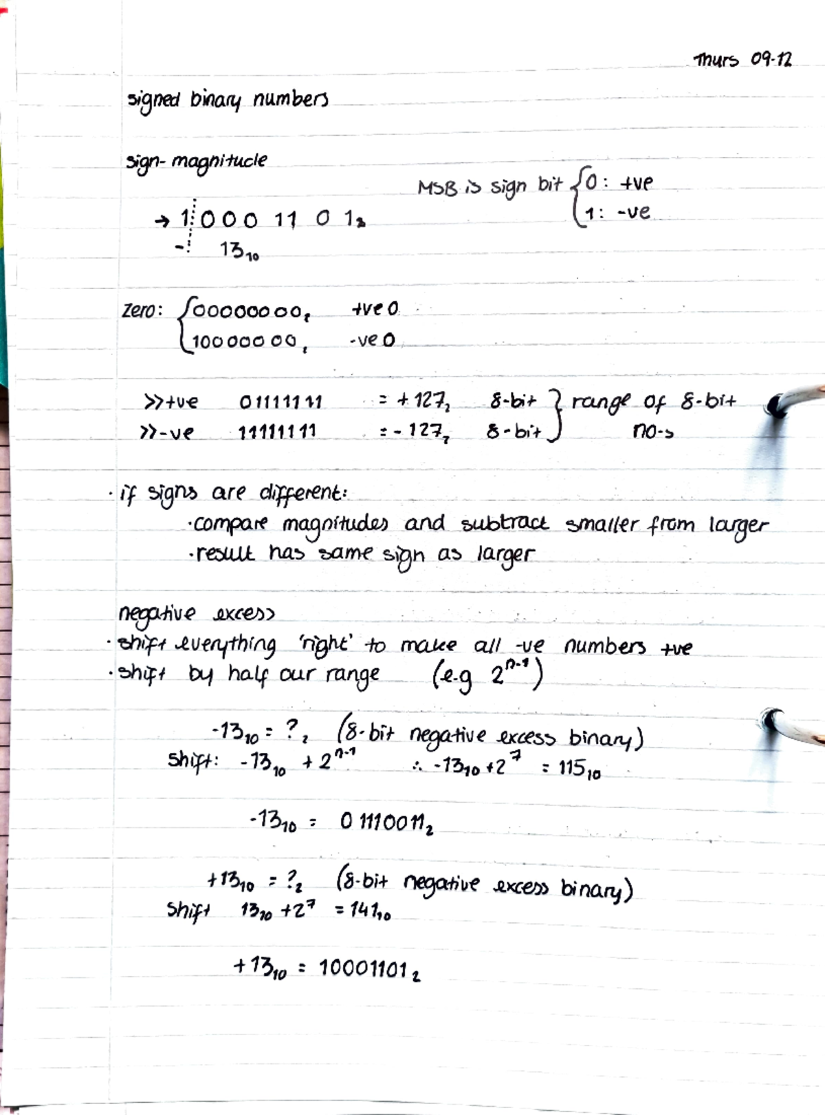 Signed binary - Tomasz Kazmierski - signed binany numbers sign- magnitucle 1Ë000 11 0 1s 1510 ...